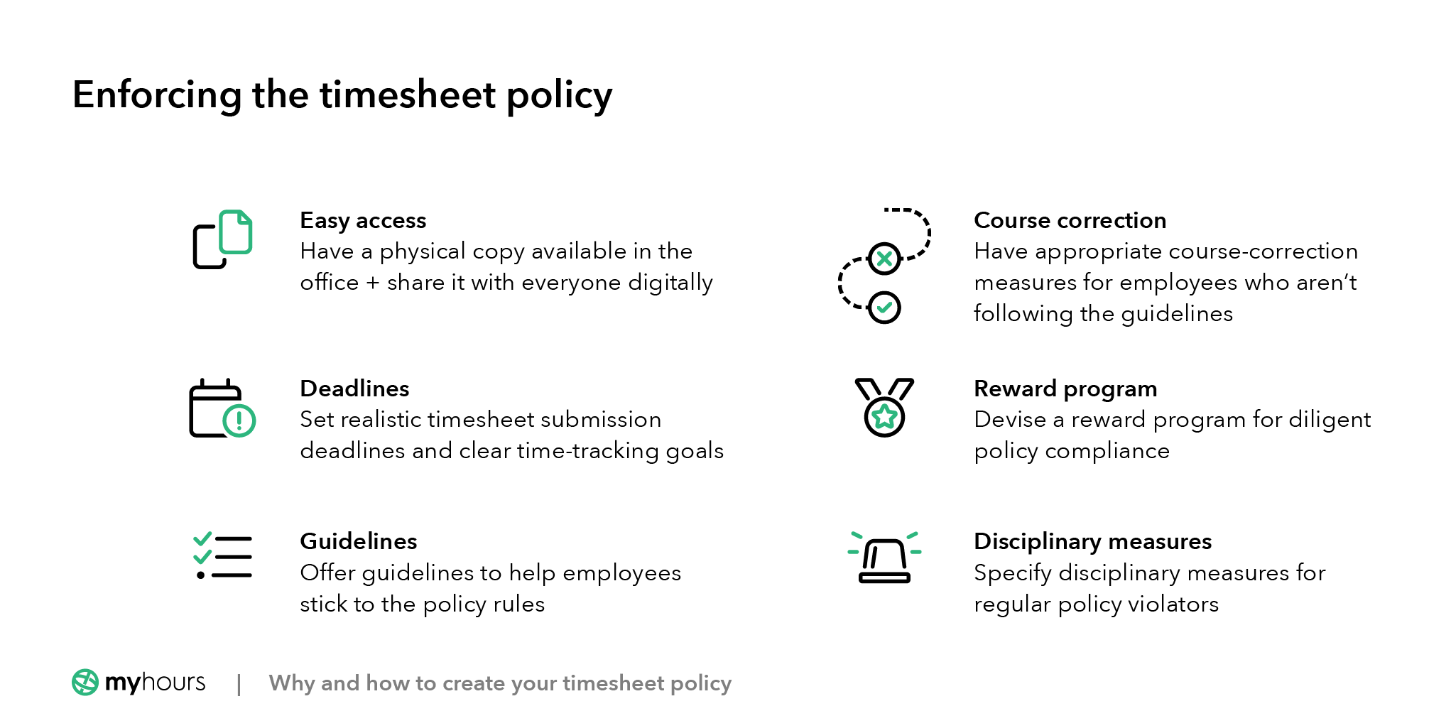 Why and How to Create Your Timesheet Policy | My Hours